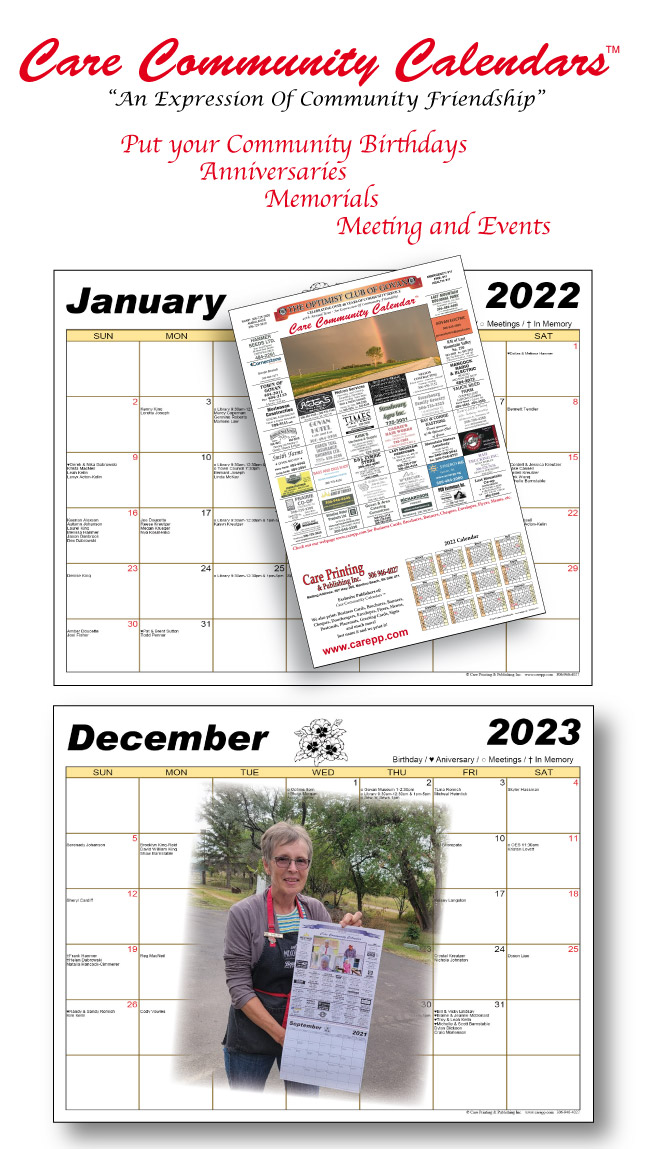 Care Community Calendars - Care Printing